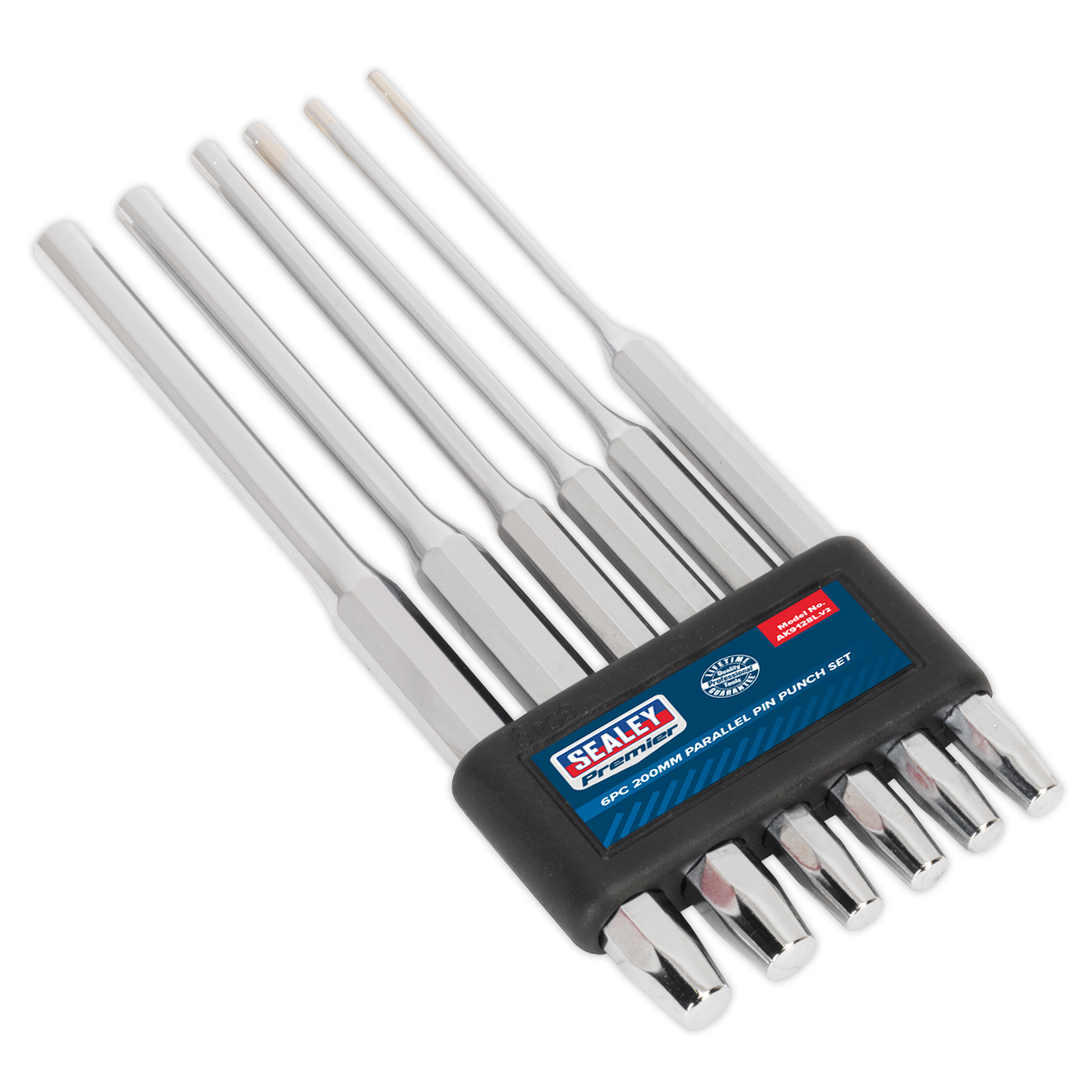 Parallel Pin Punch Set 6pc 200mm