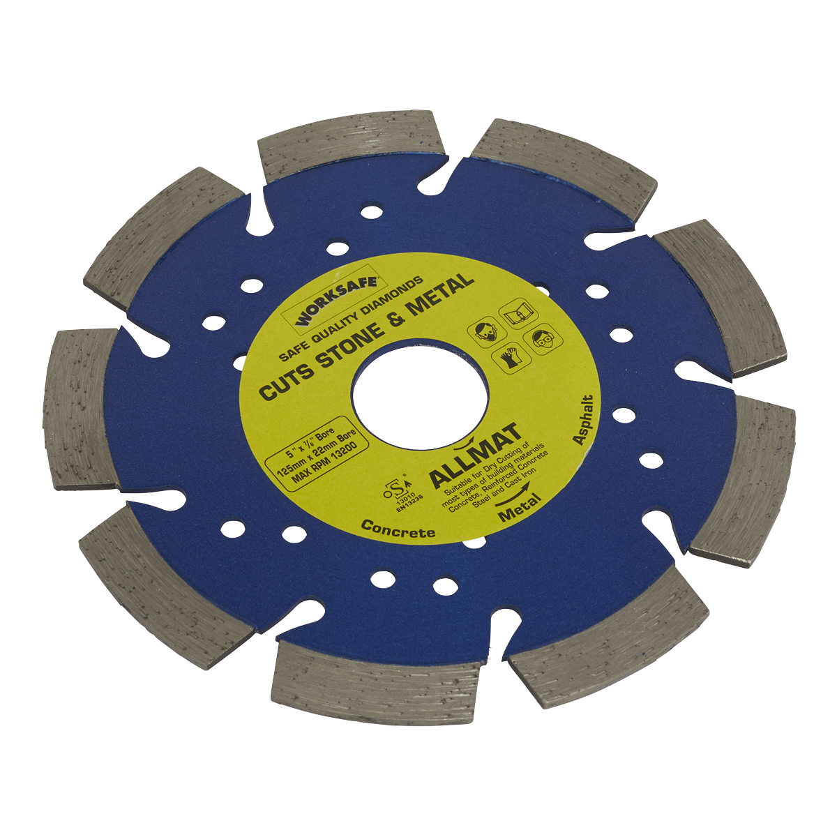Platinum Allmat Diamond Blade ¯125 x 22mm