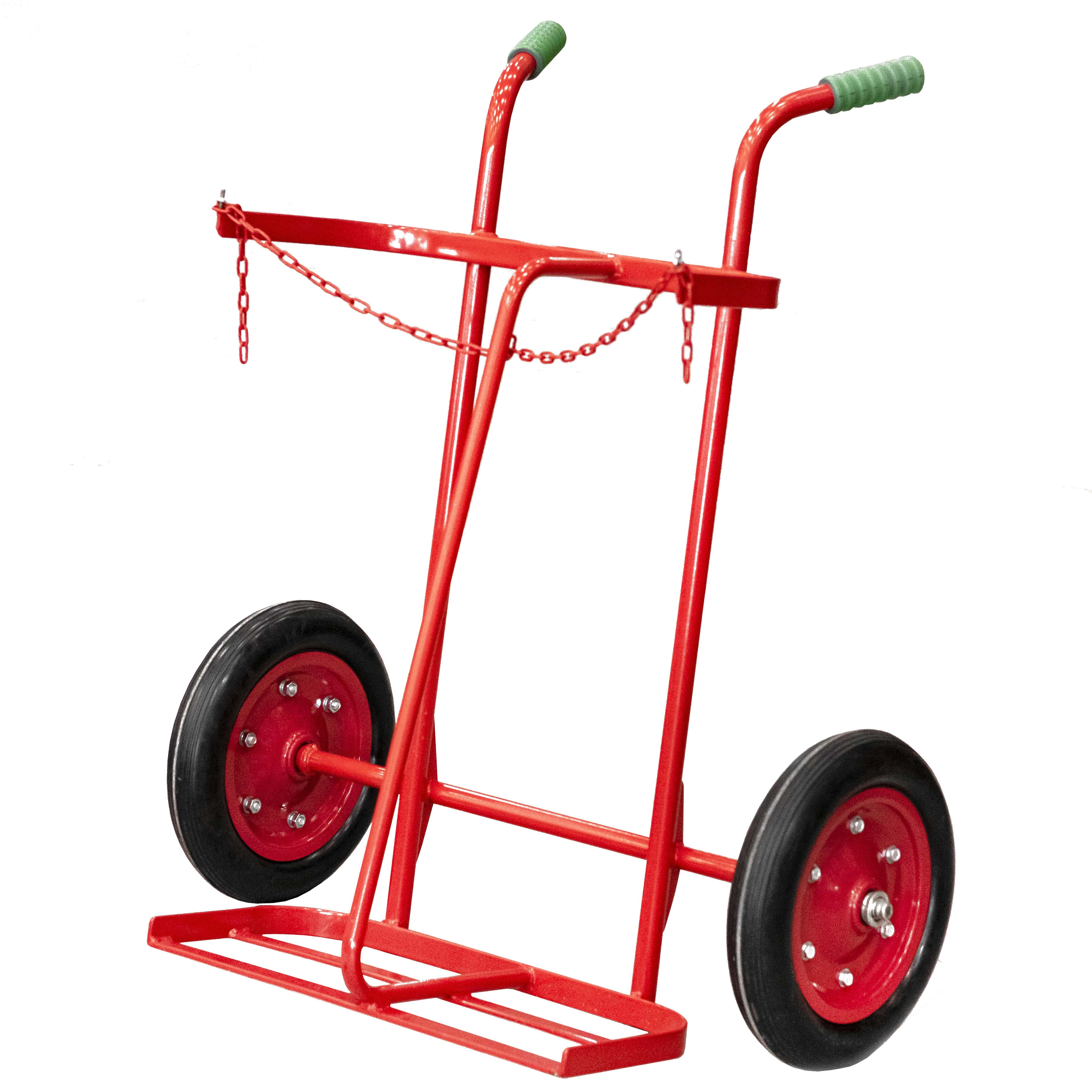 Twin Gas Bottle Trolley