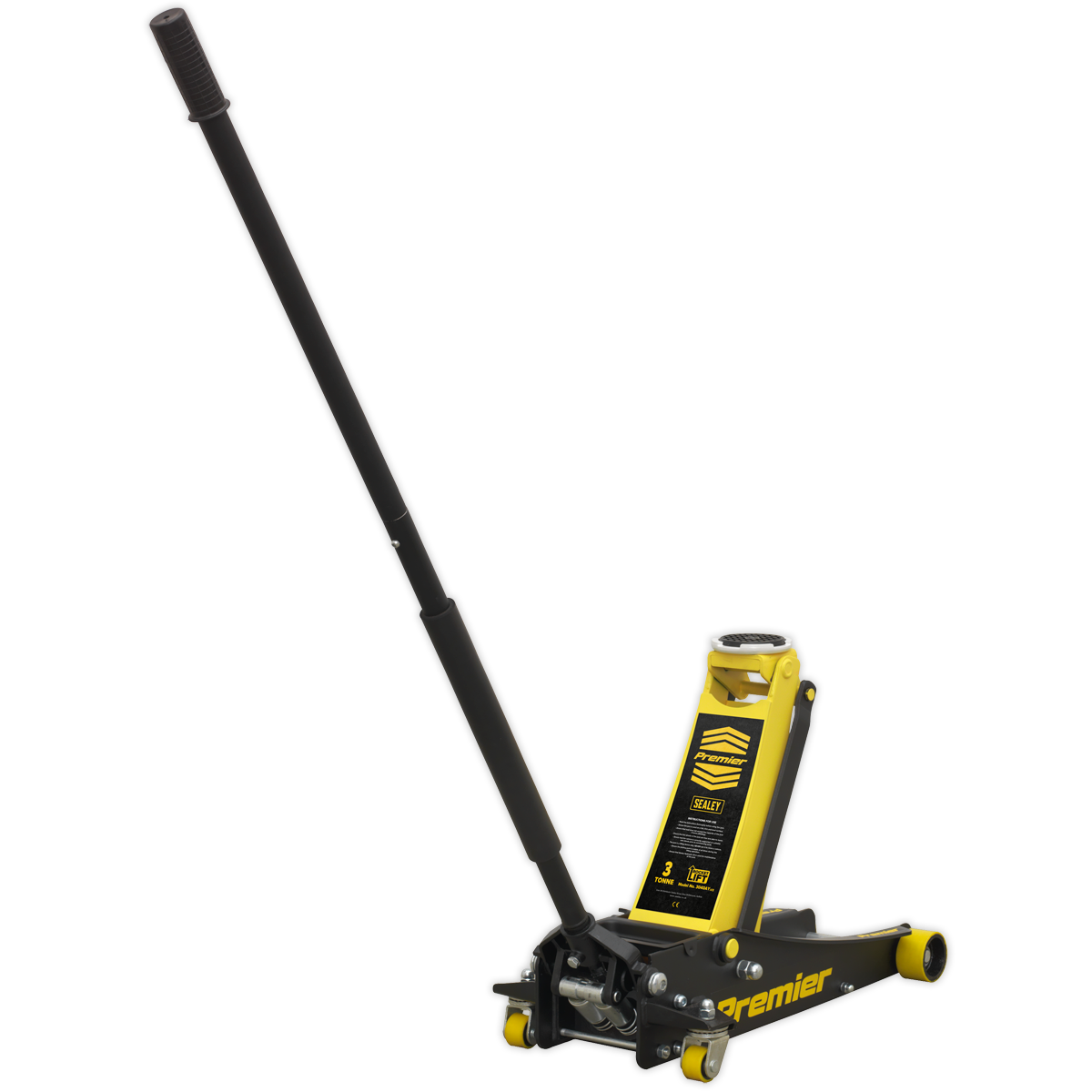 Trolley Jack 3tonne Rocket Lift Yellow