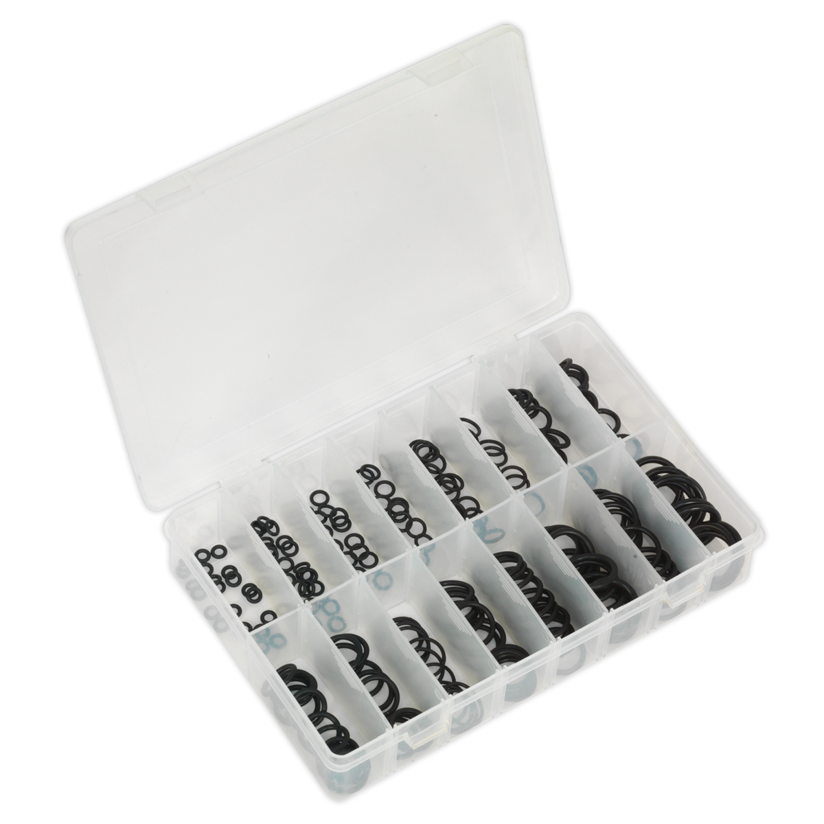Rubber O-Ring Assortment 225pc Metric