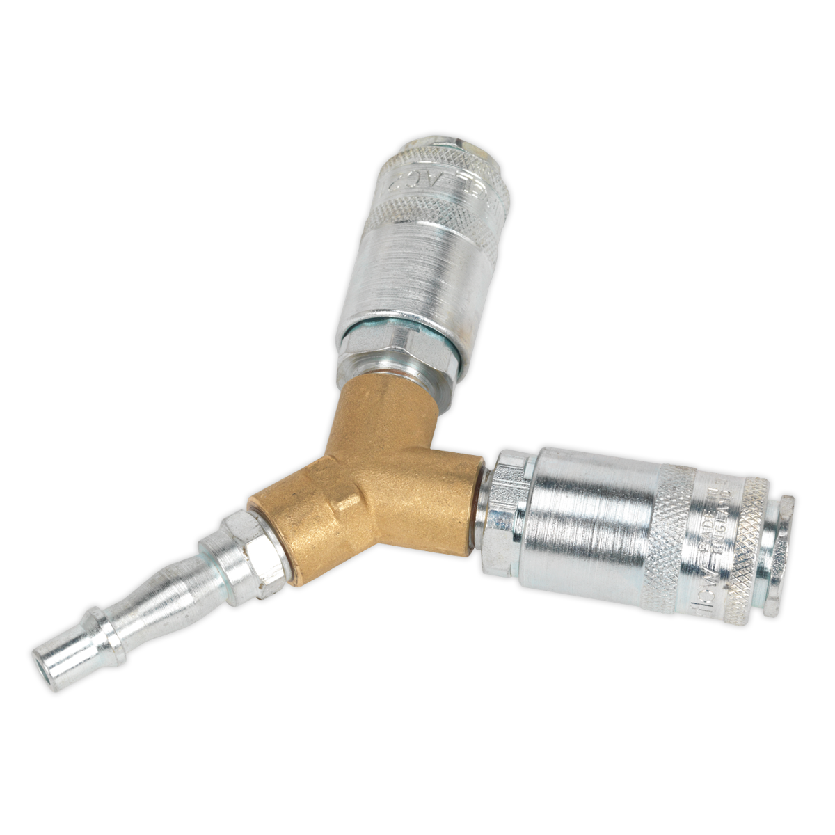 Twin Coupling Bodies Y-Adaptor