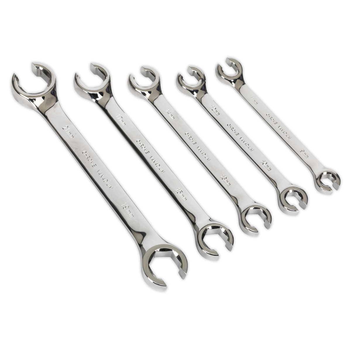Flare Nut Spanner Set 5pc Metric