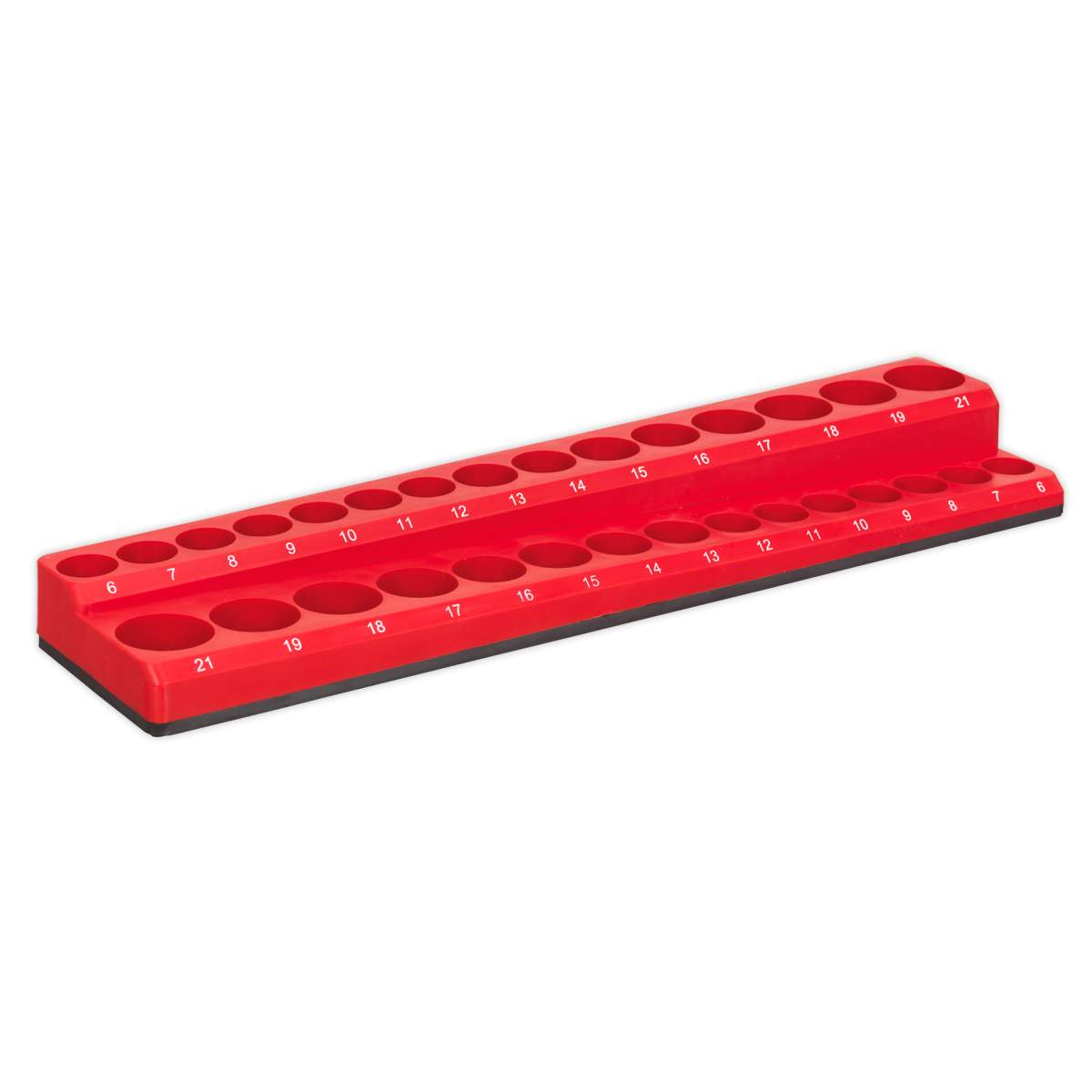 Socket Holder Magnetic 3/8"Sq Drive Capacity 30 Sockets