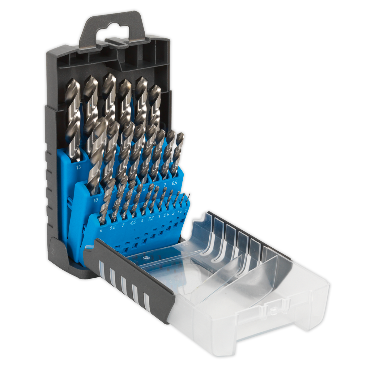 HSS Split Point Fully Ground Drill Bit Set 25pc Metric