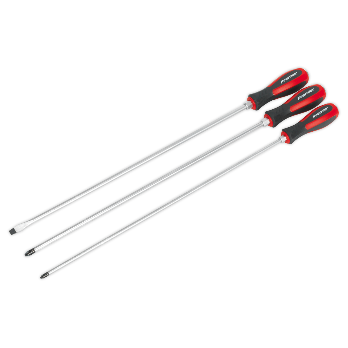 Screwdriver Set 3pc Hammer-Thru 450mm