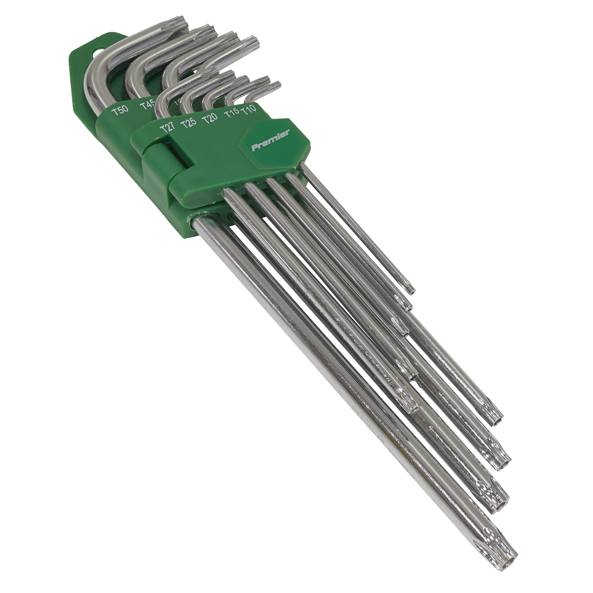Security TRX-Star* Key Set 9pc Extra Long Fully Polished