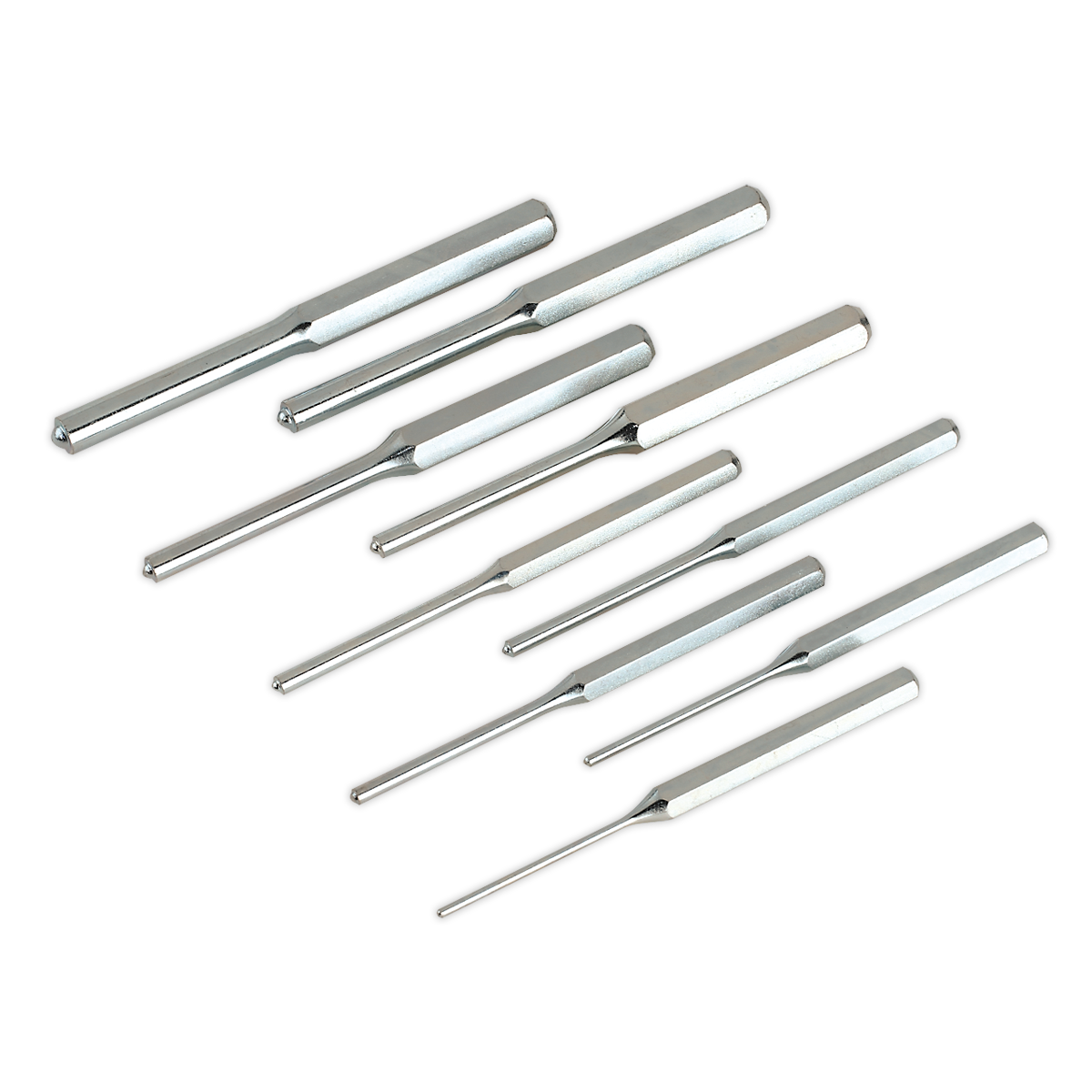 Roll Pin Punch Set 9pc 3-12mm Metric