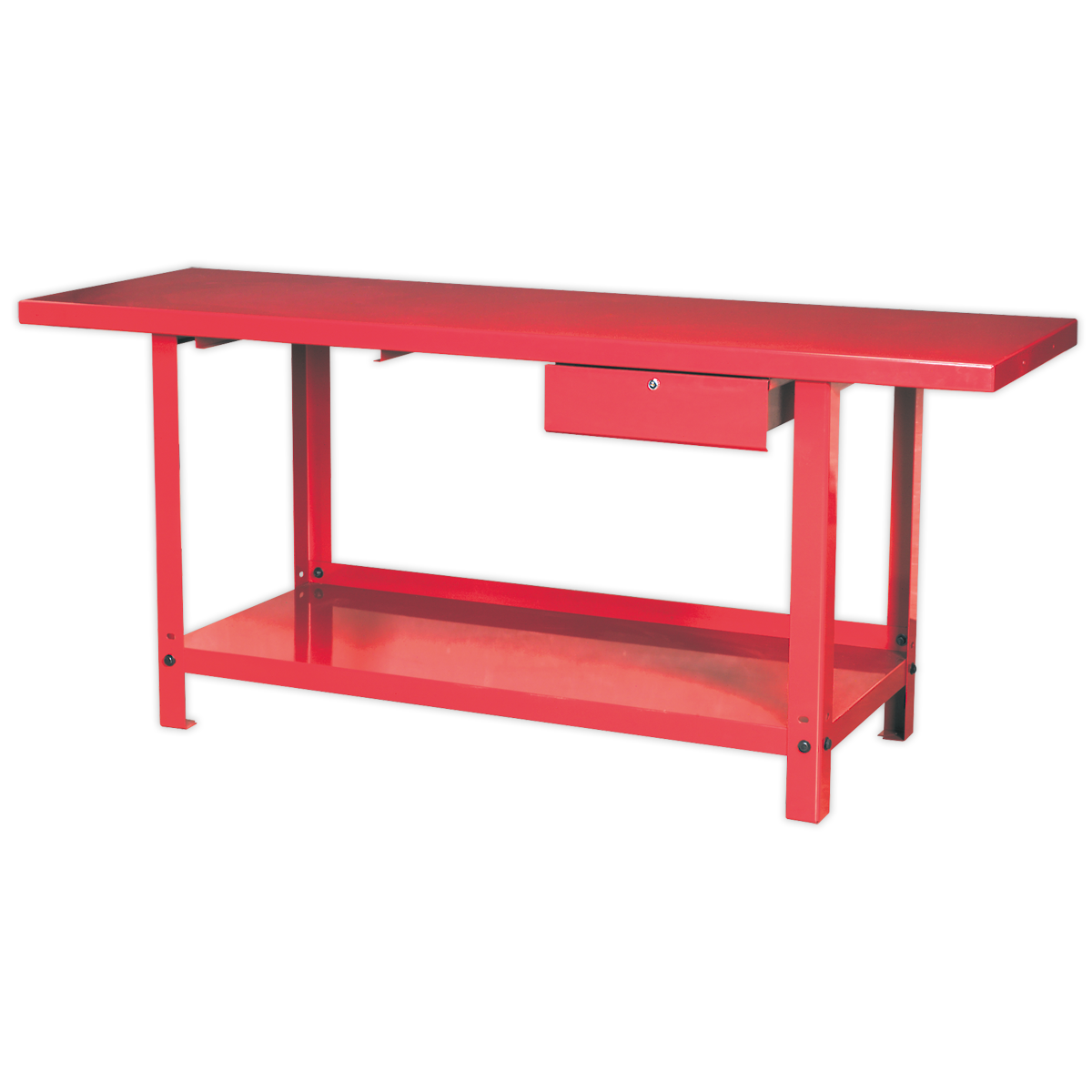 Workbench Steel 2m with 1 Drawer