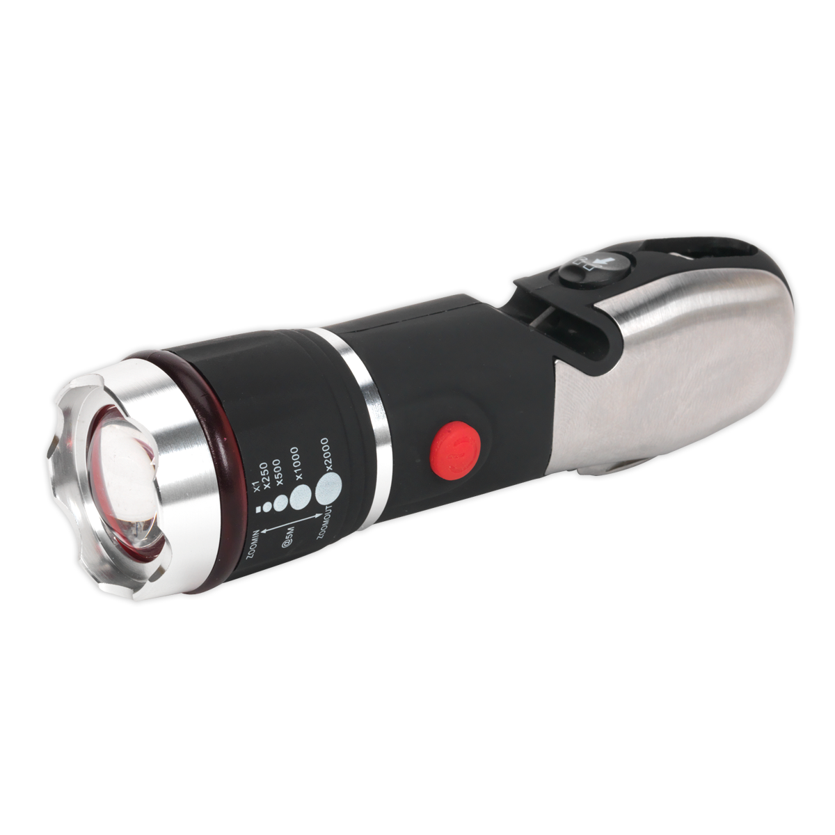 Emergency Torch/Multi-Tool - 3W LED Adjustable Focus 3 x AAA Cell