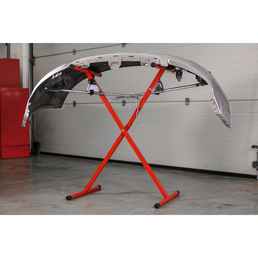Folding Bumper Stand