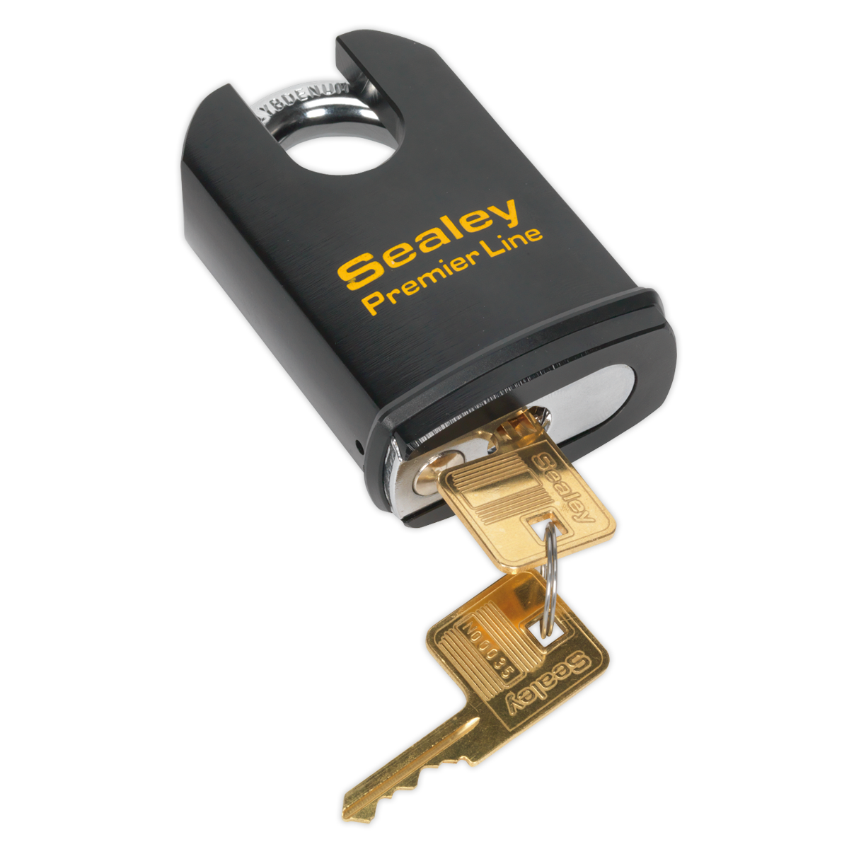 Steel Body Padlock Shrouded Shackle 61mm