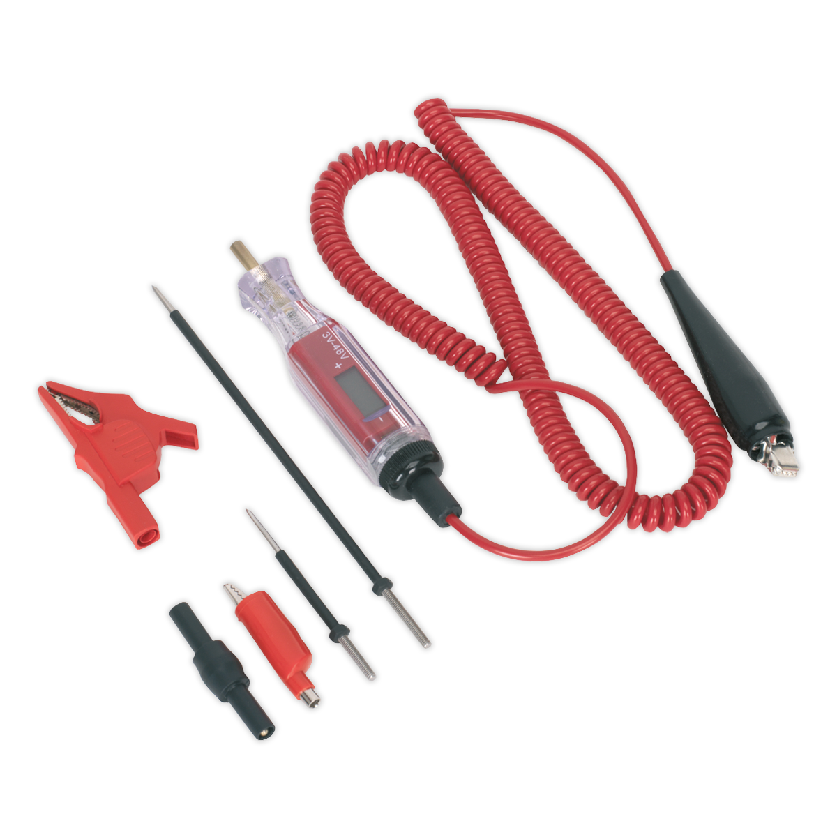 Integrated Test Light/Voltmeter 3-48V
