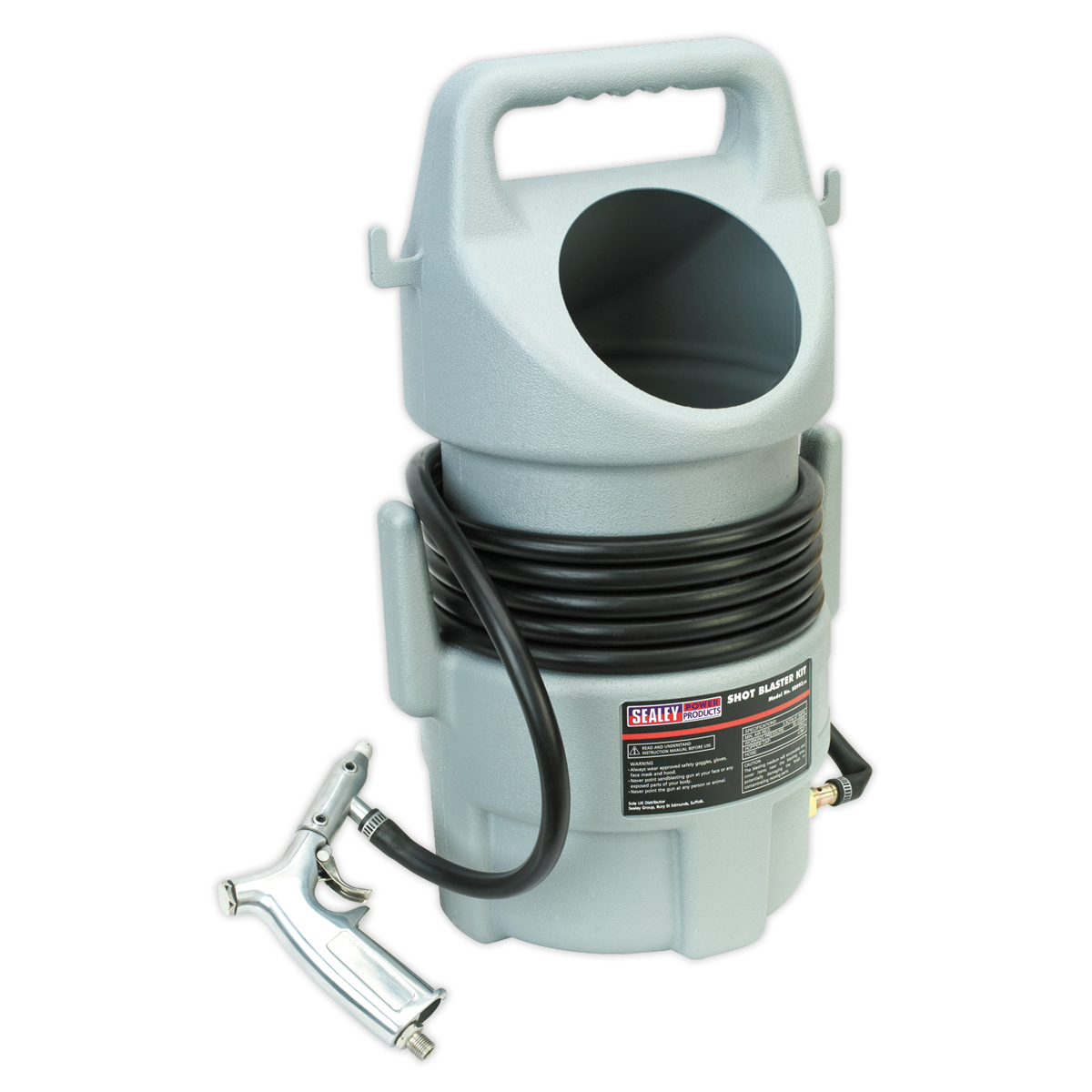 Shot Blasting Kit 22kg Capacity