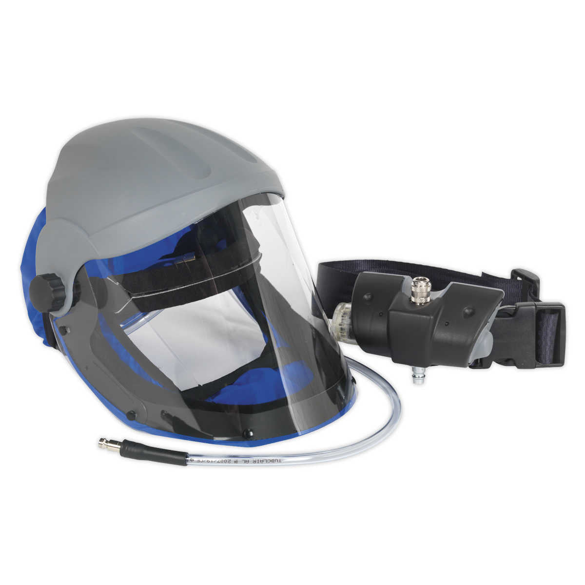 Air Fed Breathing Mask with Waist Belt Assembly
