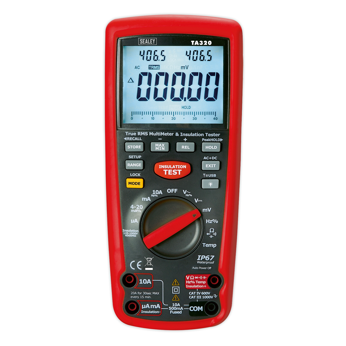 Digital Automotive Analyser/Insulation Tester - Hybrid Vehicles