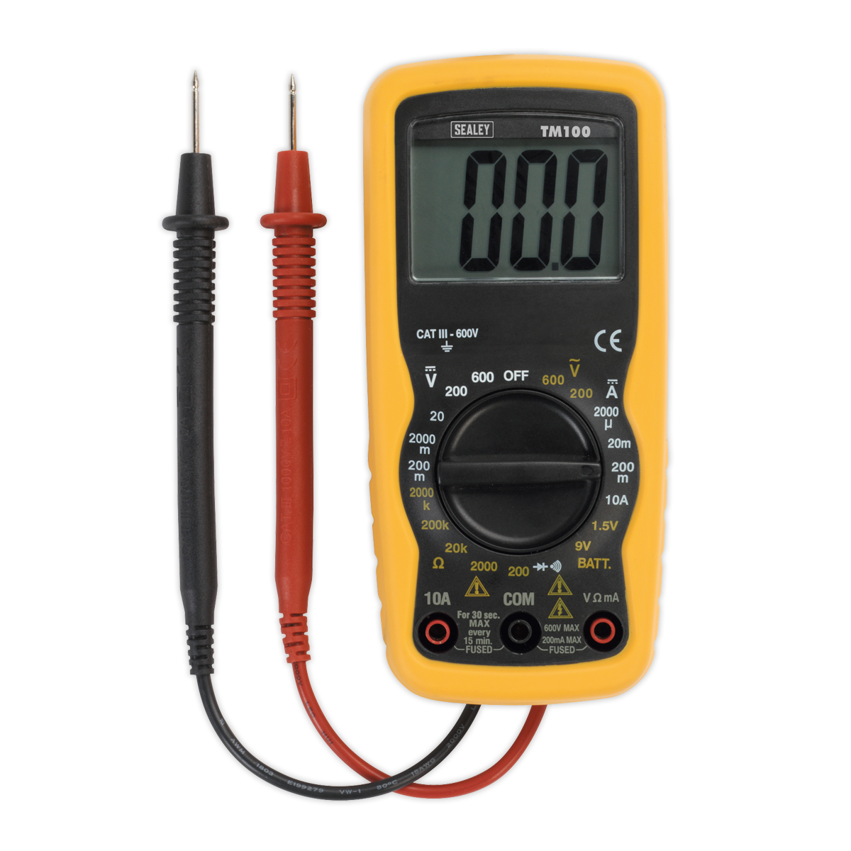 Professional Digital Multimeter - 6 Function