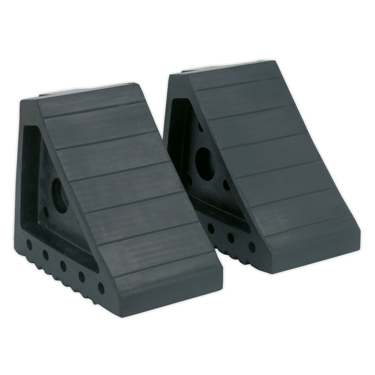 Rubber Wheel Chocks 1.8kg - Pair