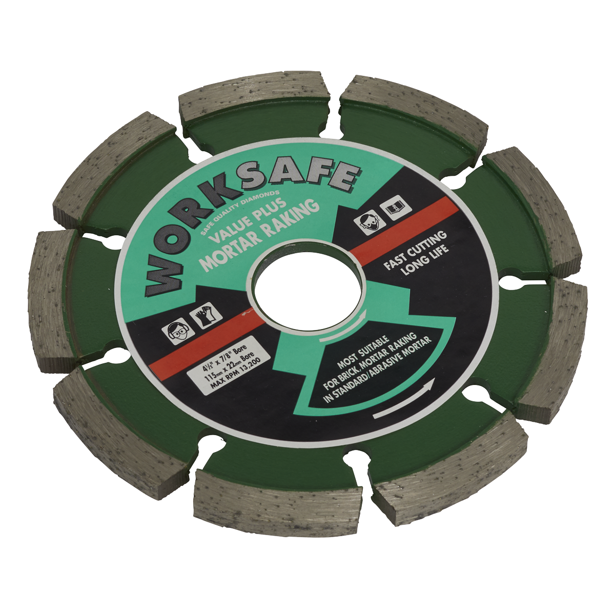 Value Plus Diamond Blade ¯115 x 22mm - Mortar Raker