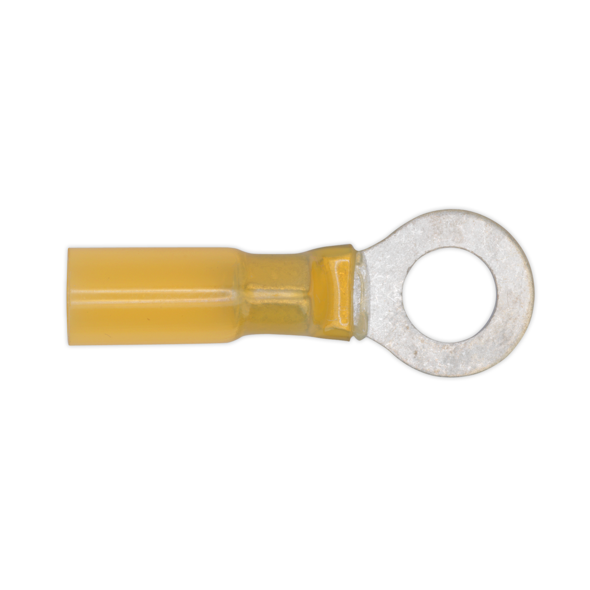 Heat Shrink Ring Terminal ¯8.4mm Yellow Pack of 25